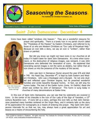 Tuesday of the First Week of Advent